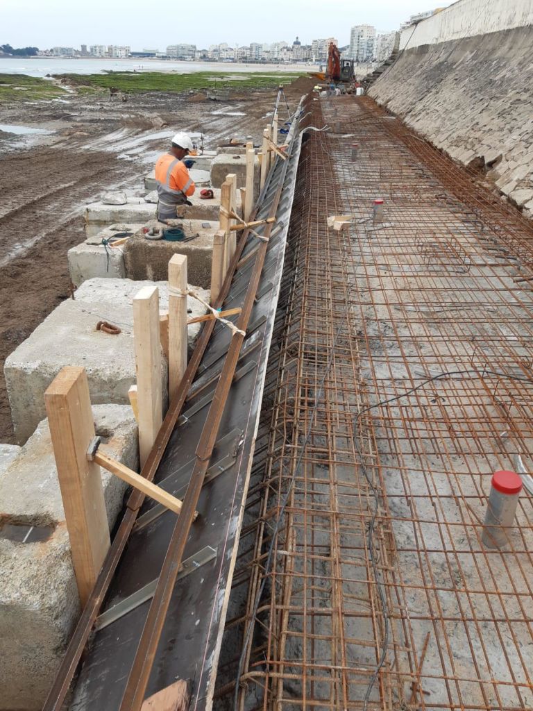 Réhabilitation de la risberme le long de la promenade Georges ...