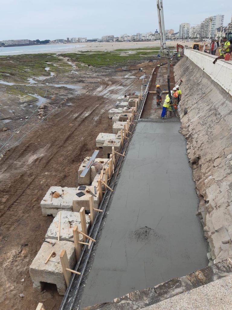 Réhabilitation de la risberme le long de la promenade Georges ...